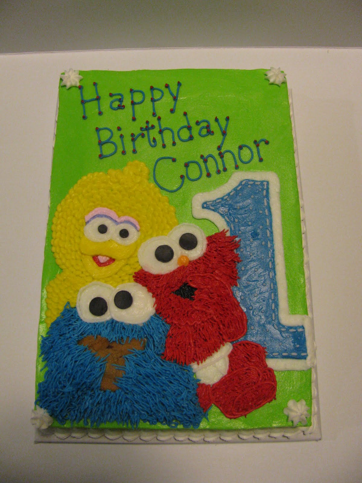 The Dessert Box: Connor's Baby Sesame Street Cake