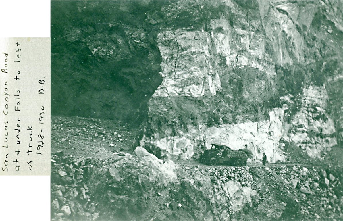 Saline Valley Salt Tram: San Lucas Canyon Road