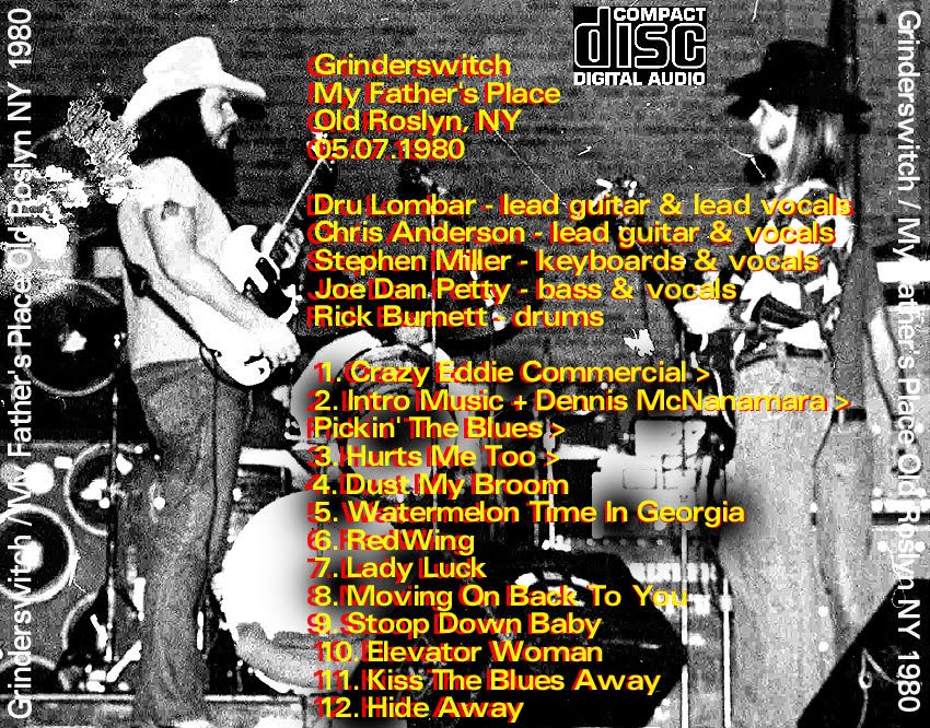 D & P's Bootleg Tunz World: Grinderswitch - My Father's Place 1980