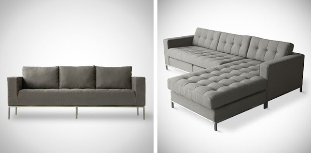 {BLACK. WHITE. YELLOW.}: {The Great Sofa Search} Gus*Modern