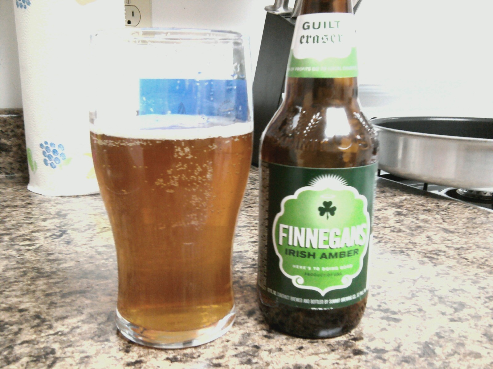 Beers, Bars, & Breweries: Finnegan's Irish Amber