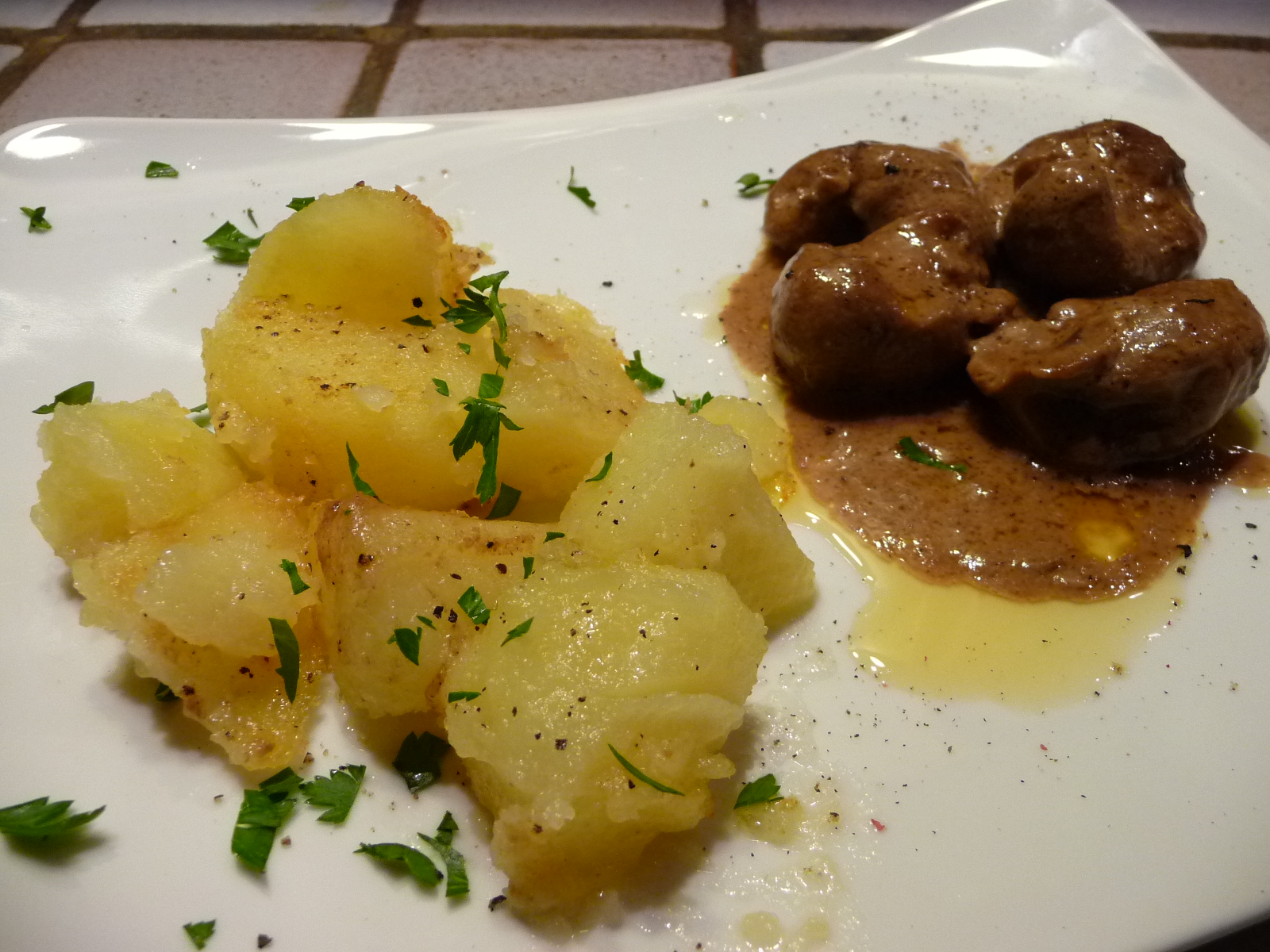 V ROGNON DE VEAU AU PORTO