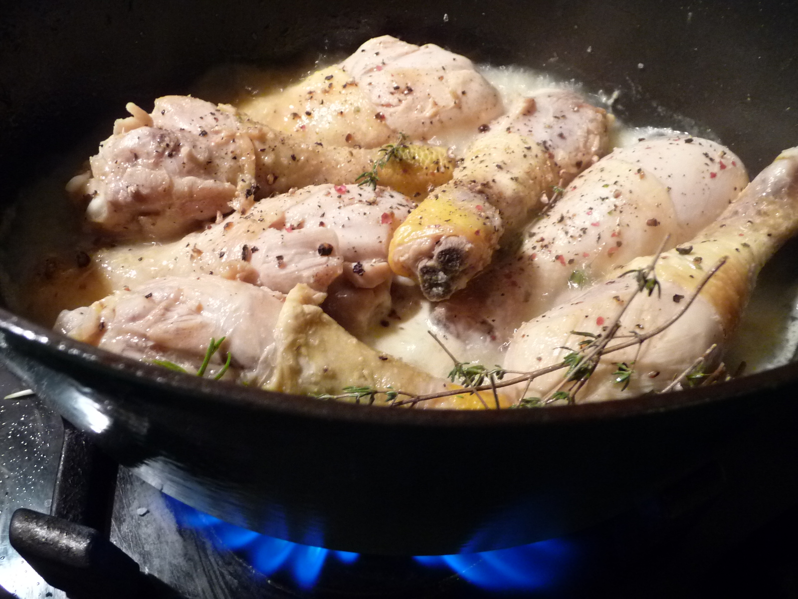 V PILONS POULET EN COCOTTE