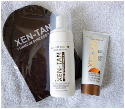 Xen Tan Intense Mousse and Face Tanner Luxe Review - I Heart Cosmetics