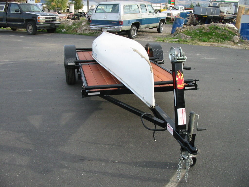 m&m Trailer raft atv: Low Profile Raft / ATV Combo with Ramps
