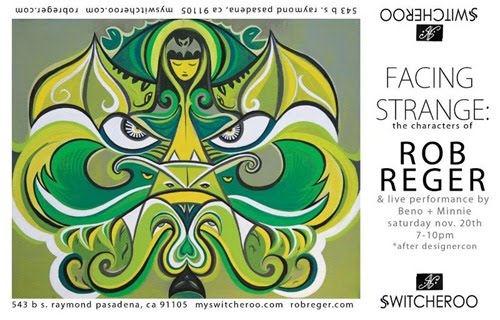 Gallery Extraña: Art & Experimental Film: Rob Reger solo show Nov 20 in ...