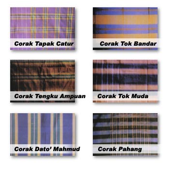 Dayana Sutera Pahang Enterprise: Corak Corak Tenun Diraja Pahang