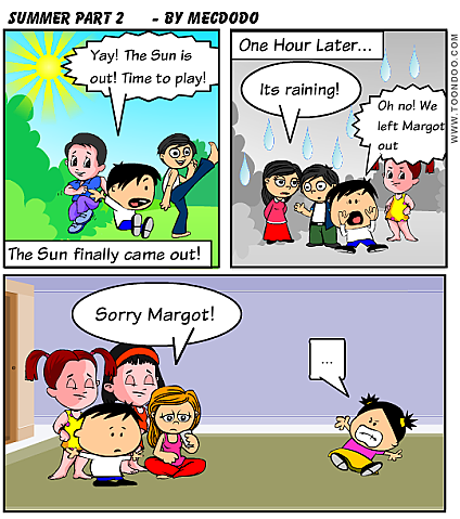 S2 LA Blog: Comic Strip- All Summer in a Day