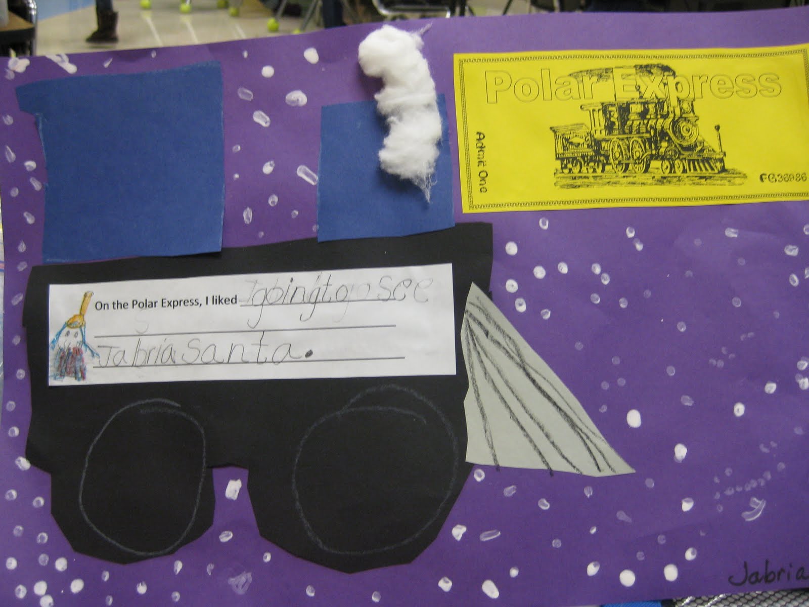 The Alphabet Garden: Polar Express Day!