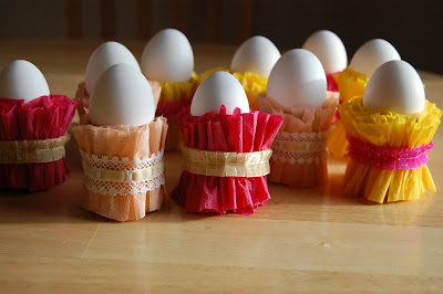 The Fab Miss B: Paper Egg Cups for your Easter Party!