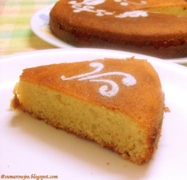 Cakes & More: Butter Sponge Cake