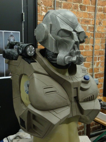 Michael White Sculpting & Props: Biohazard Combat Armour