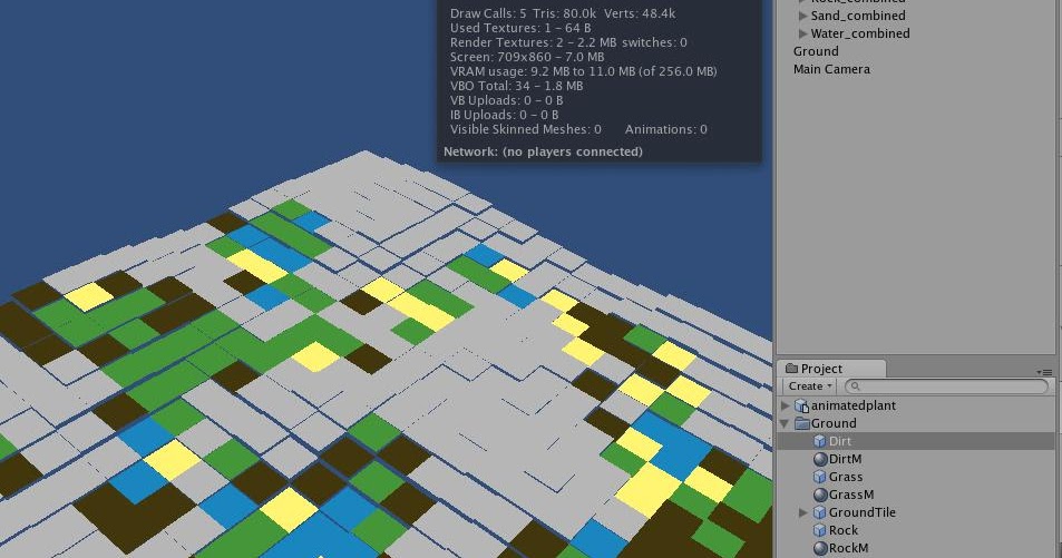 Unity Game Projects Mesh Combine At Runtime Unity