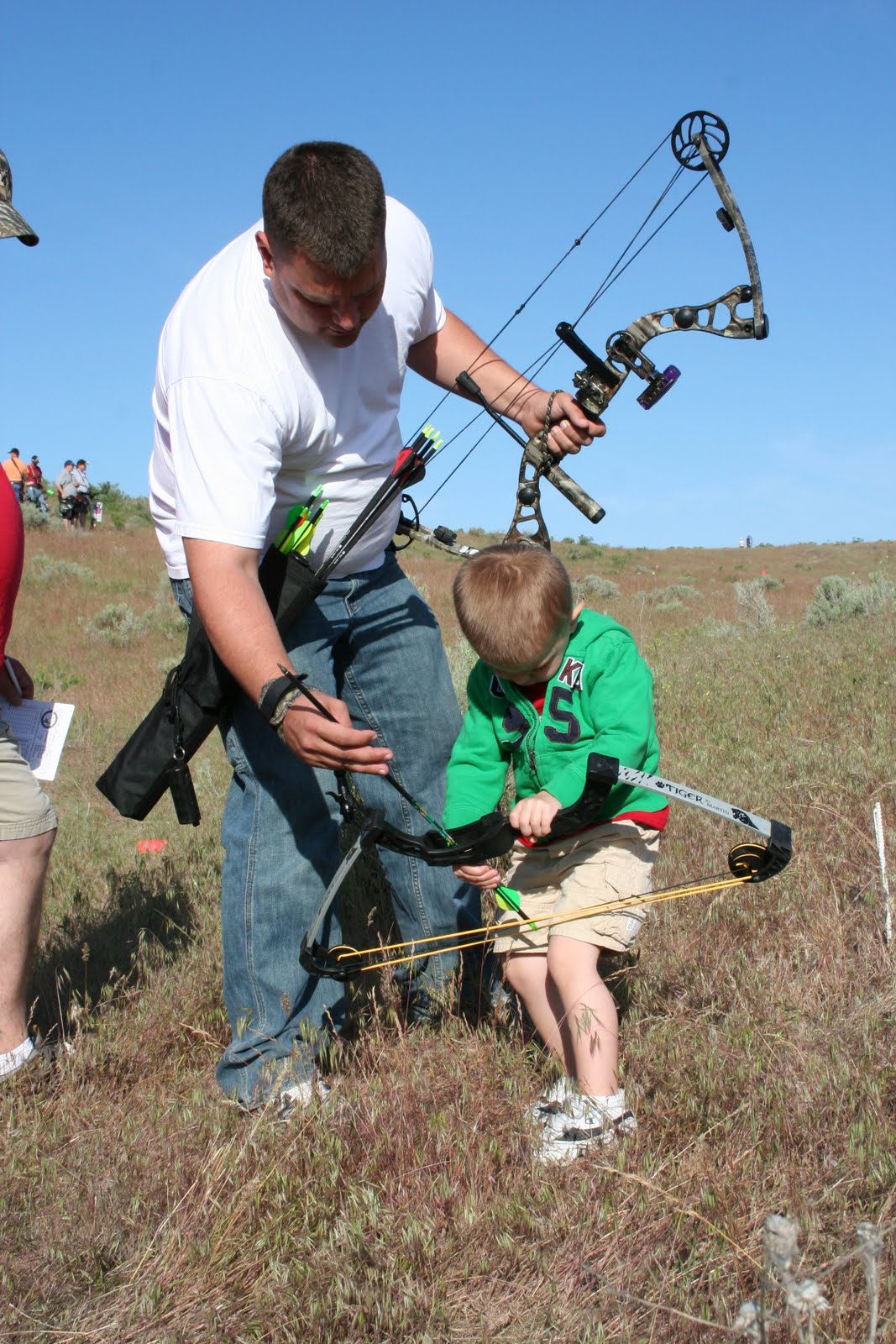 The Pemberton's: Colt's First Archery Competition