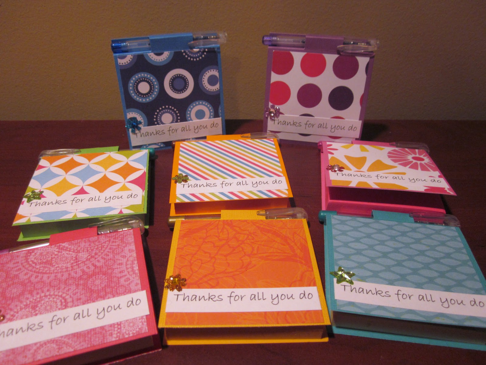 Chick-n-Scrap: Staff Appreciation Post-it Notes