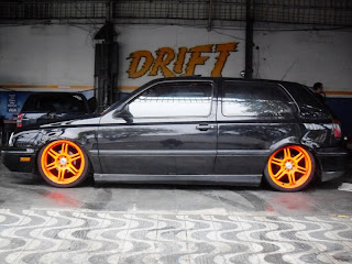 VW Life Style: Golf MK3 + Air Suspension + Enkei 17