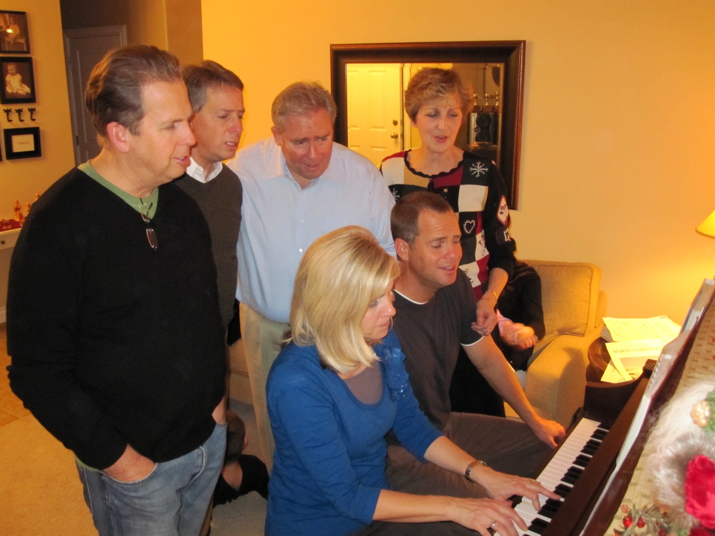 the hawkins family: Clarke and Tueller Parties