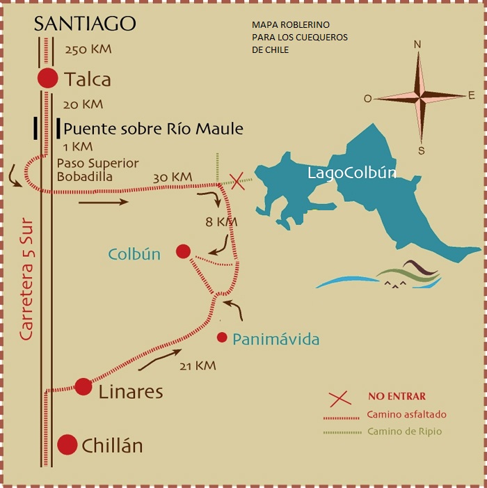 Noticias www.losroblerinos.cl: COMO LLEGAR A COLBUN