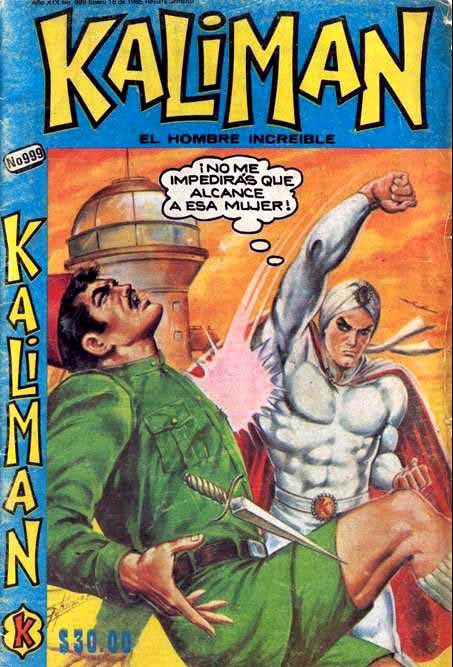 Mexico Comic Aventuras 1: Kaliman (996 al 1000) Prom. K - Original