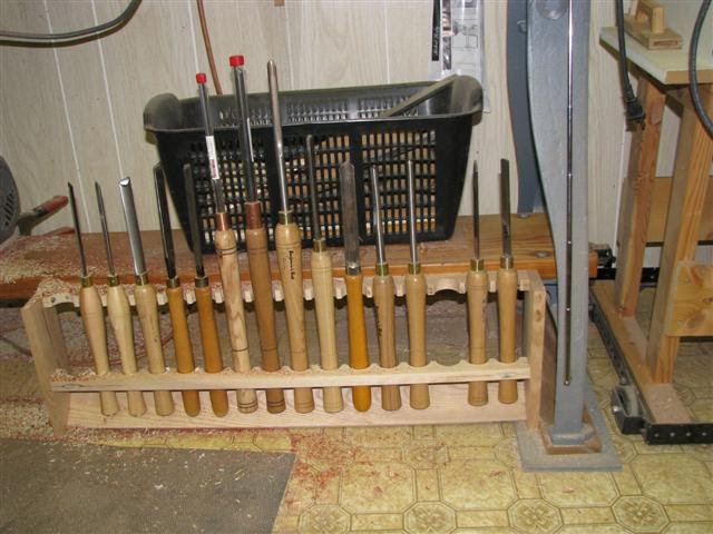 If Only You Wood: Turning Tool Rack