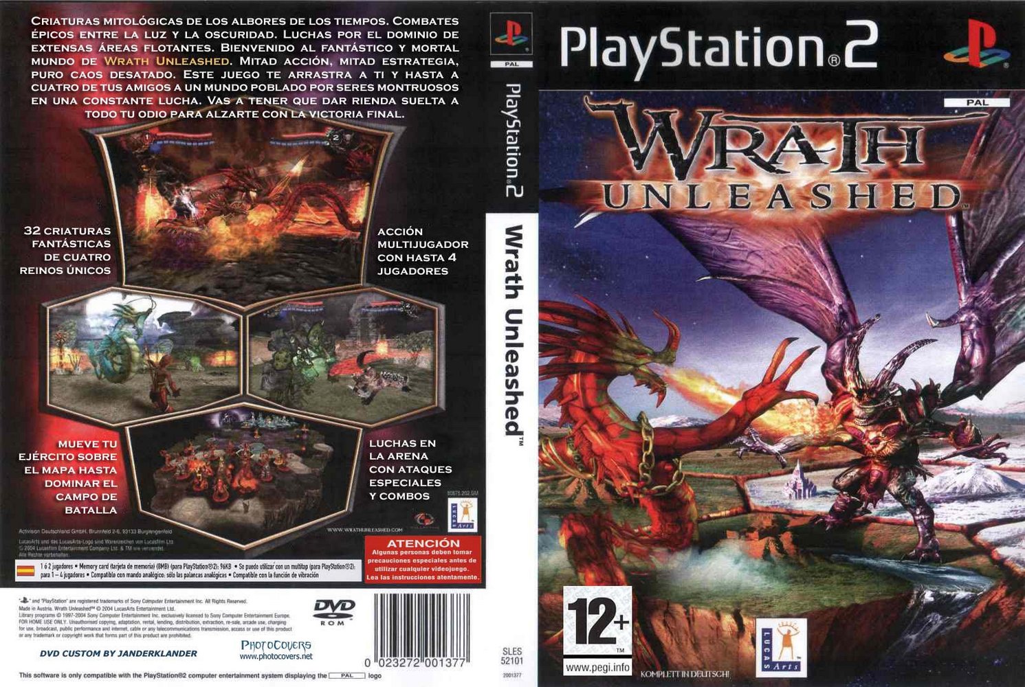 CAPAS PARA PLAYSTATION 2: 2011-01-16