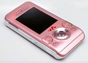 Pink Sony Ericsson W580i - Girl Mobile Phones