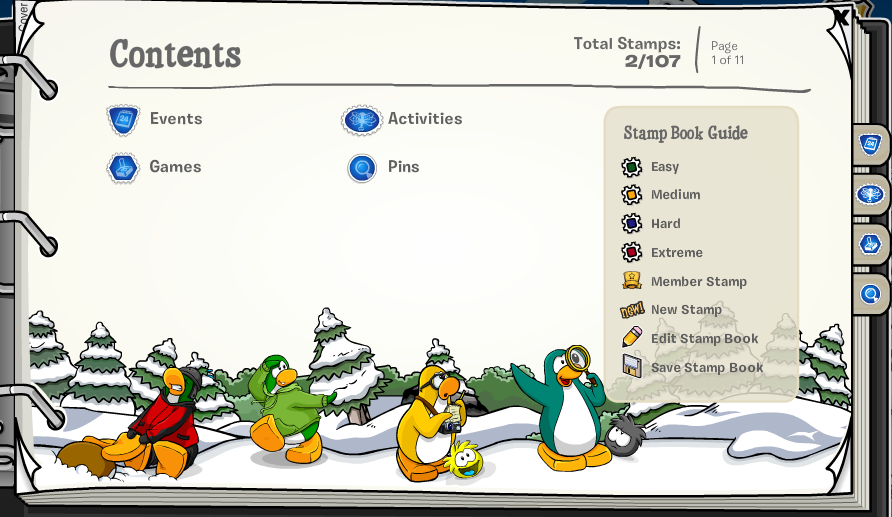 Club Penguin Info: Stamps are Here!!!!