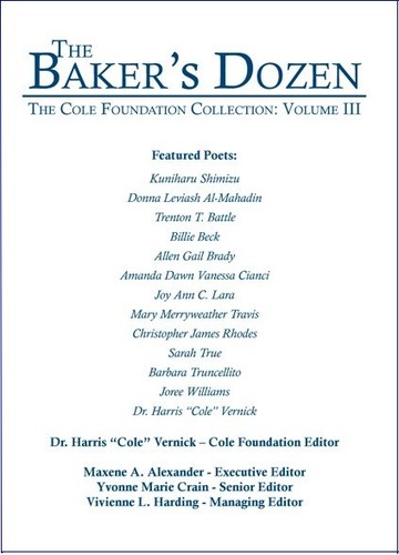 see haiku here 観る俳句: The Baker's Dozen, English poem anthology, published