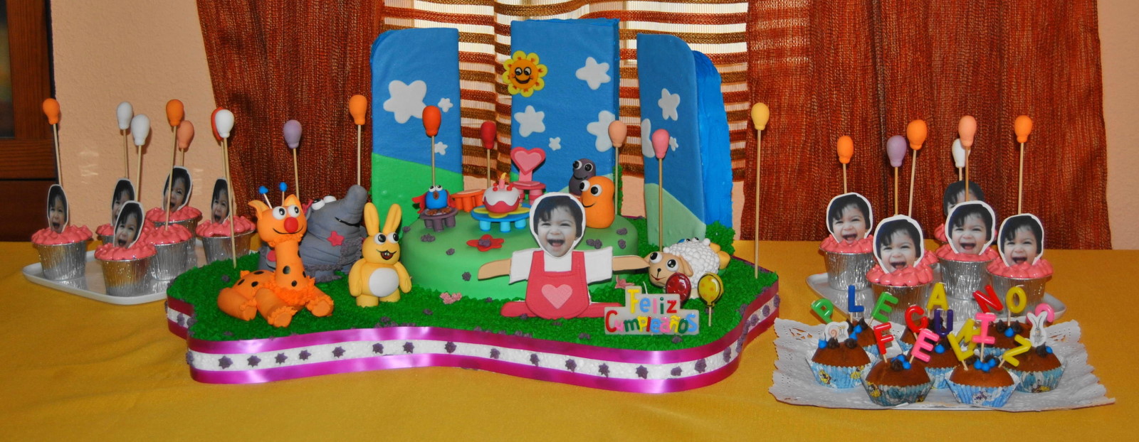 Mi dulce Dani: Cumple de Dani con Tarta de Baby TV