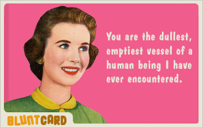 Keeping It Real: Blunt cards