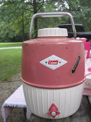 Shabby Pink World: Vintage Pink Coleman Water Jug