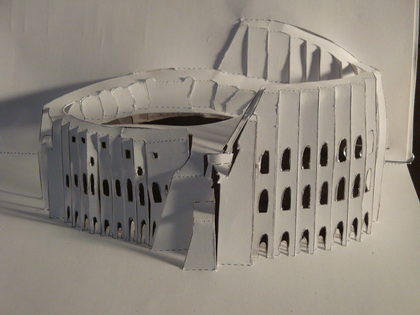 Danielle Leclerc's Design II Work: Paper Cut outs