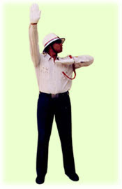 Traffic Signals: Traffic Police Hand Signals