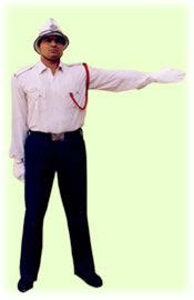 Traffic Signals: Traffic Police Hand Signals