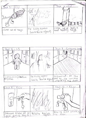 Sick'end Pictures: Storyboard For Horror Movie Trailer