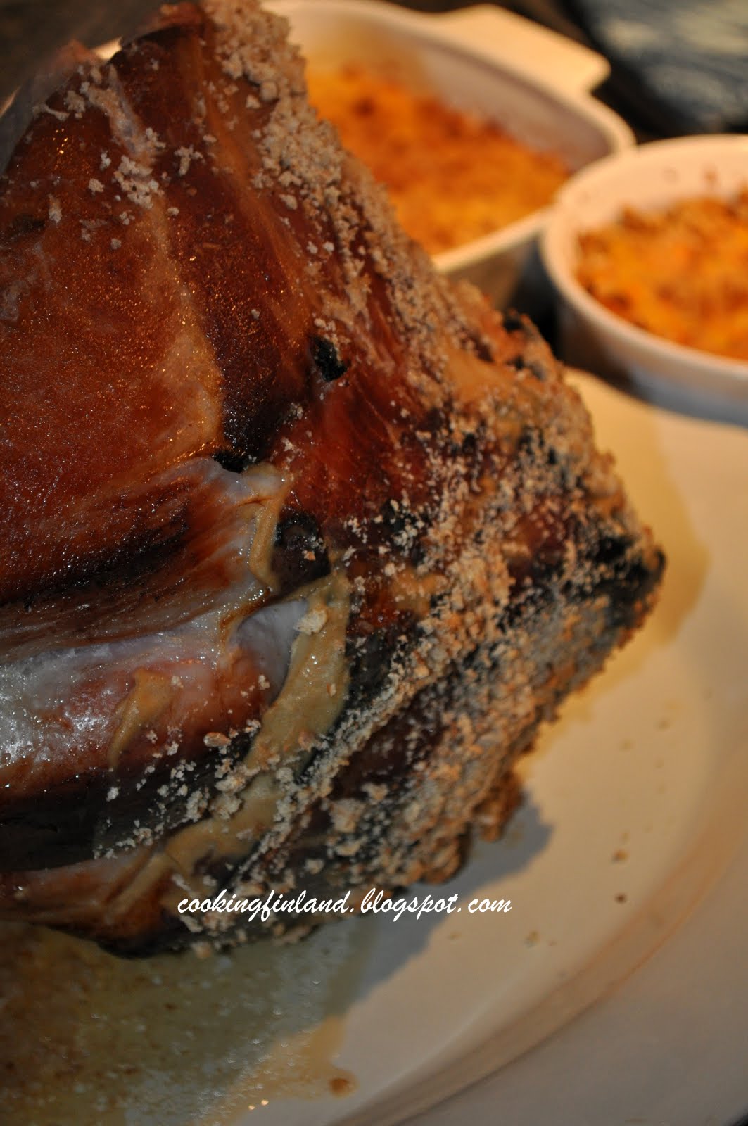 Cooking Finland: Traditional Finnish Christmas Ham Feast with potato ...