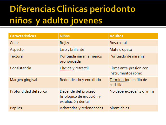 Periodoncia: UNIDAD I: CARACTERISTICAS DEL PARODONTO NORMAL