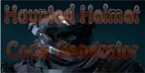 Halo Reach Mods: Halo Reach Haunted Helmet Codes