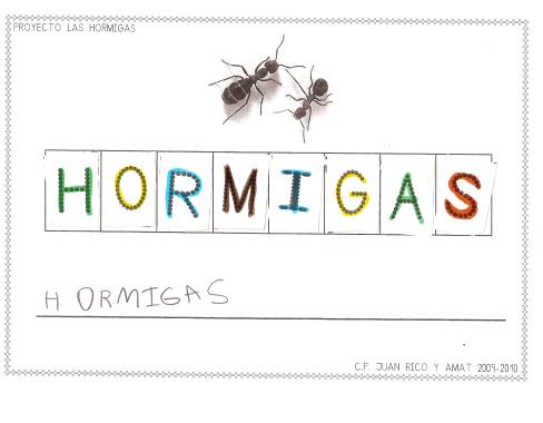 SOLETES: PROYECTO HORMIGAS