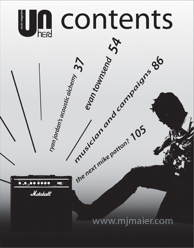 pixellation | a design blog: Some Cool Table of Contents pages