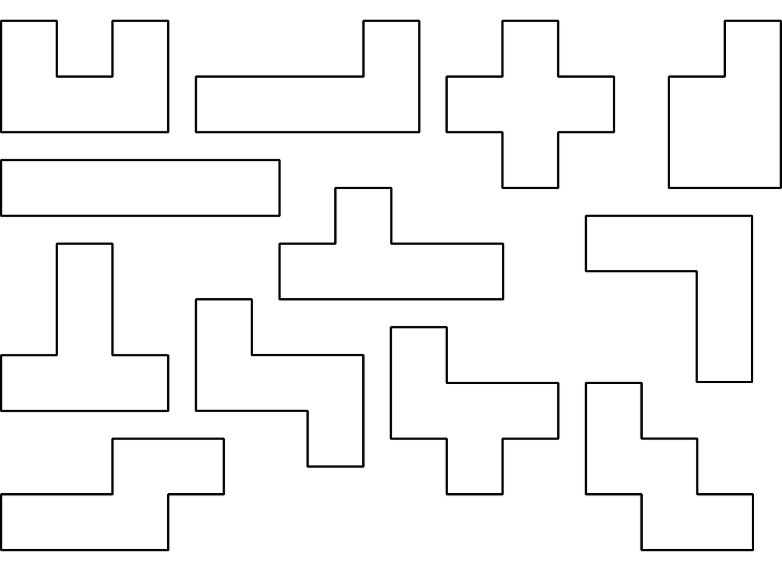 mmthings: Пентамино \ pentomino