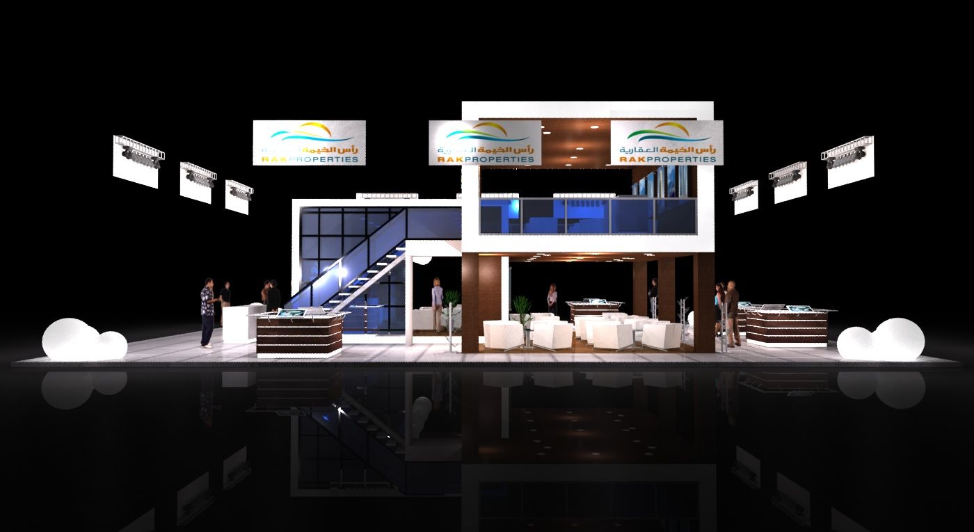 Gurooji Design: RAK Property - Exhibition stand
