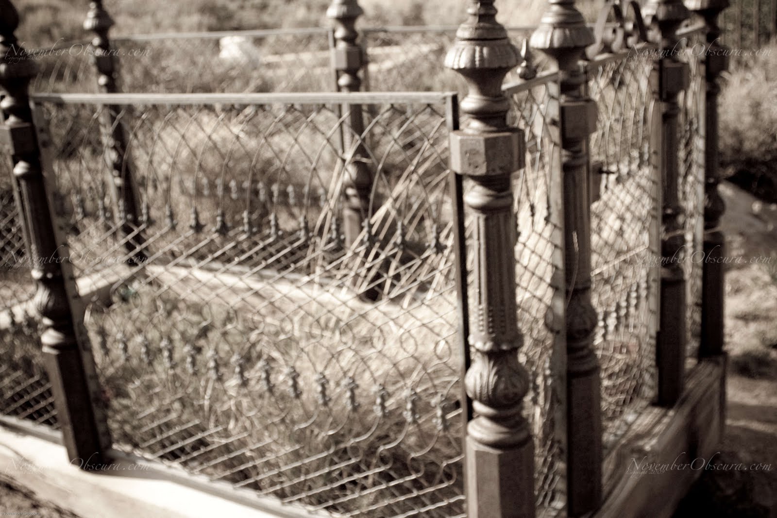 November Obscura: Miners Union Cemetery- Bodie
