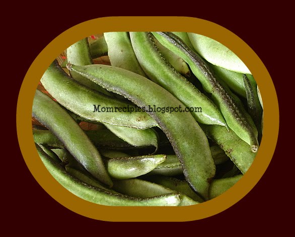 Mom's Recipies: Chikkudukaya Kura / Lima Beans Curry