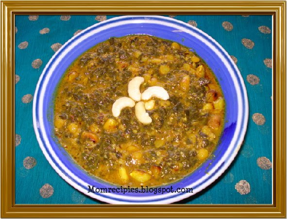 Mom's Recipies: Palakachi Patal Bhaji