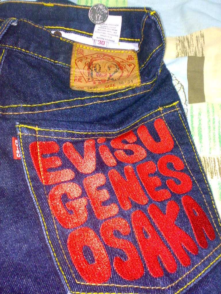 SayyaF Bundle: Jeans Evisu Genes Osaka (For Sale)