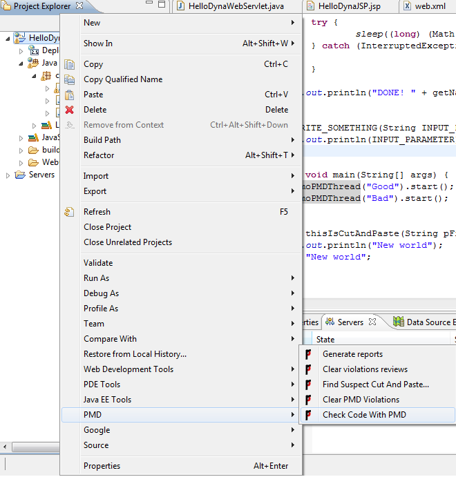 Free Eclipse Encyclopedia How to do: How to use PMD in Eclipse