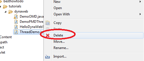 Free Eclipse Encyclopedia How to do: How to recover deleted file in ...