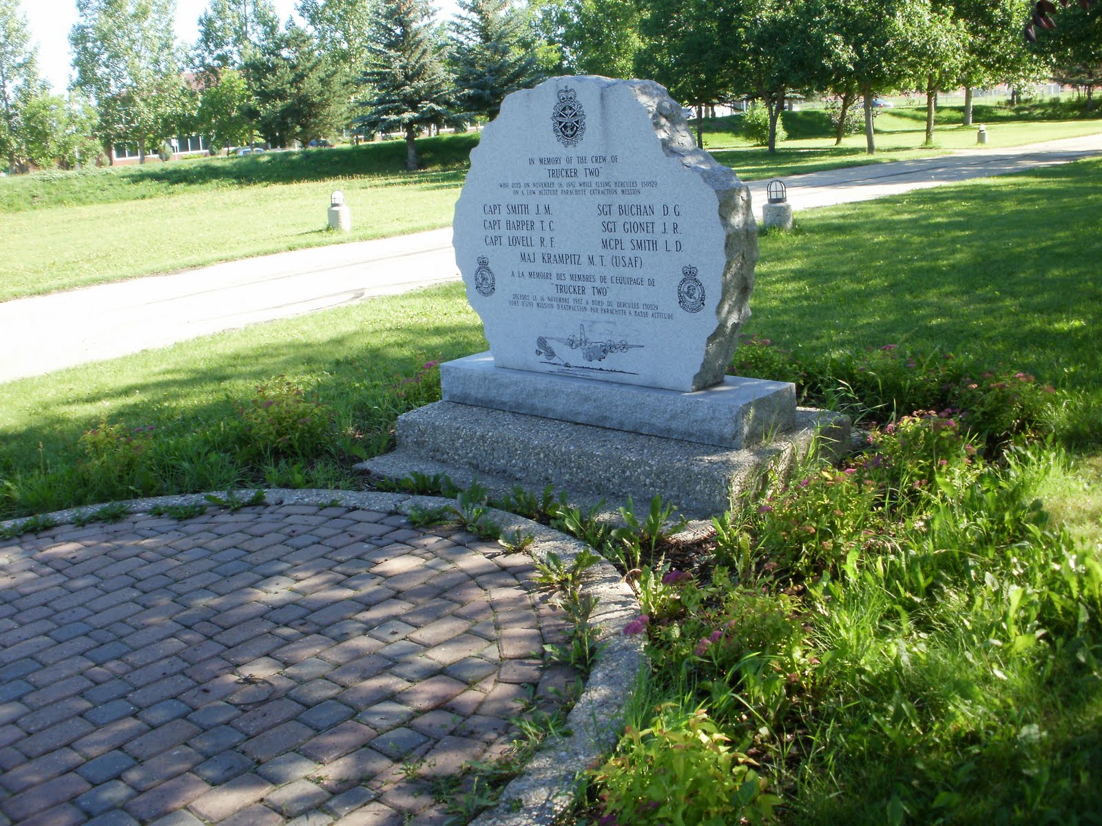 Forever remember: Sir Winston Churchill Memorial Park Edmonton Garrison