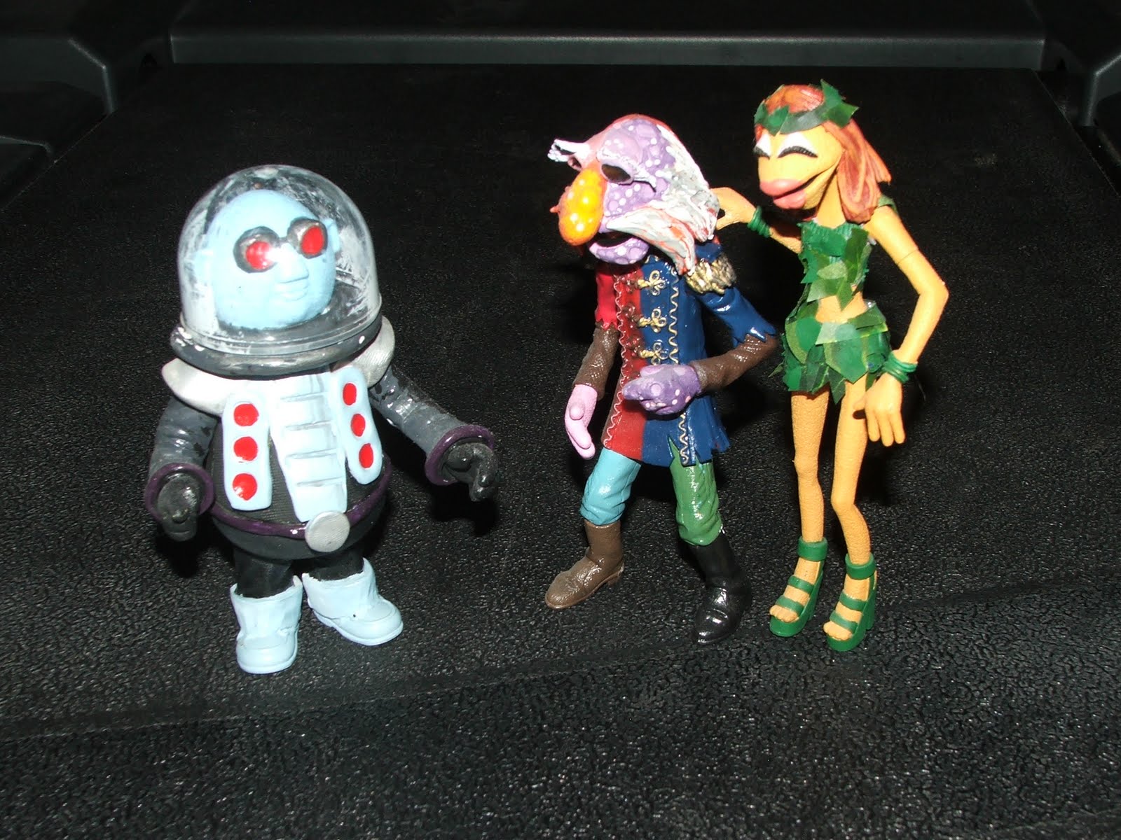 Quinnarama: Muppet Batman: Poison Ivy, Two-Face, Mr. Freeze